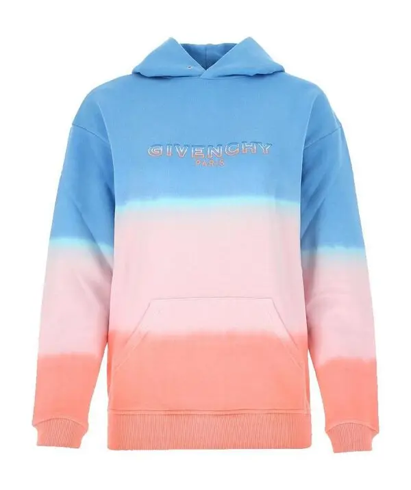 Givenchy Tie-dye Logo Hoodie - Pink