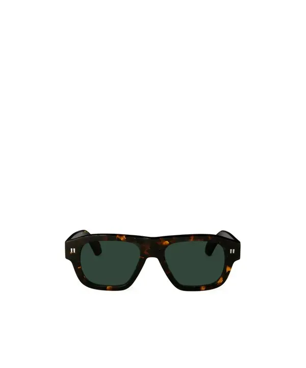 Off-White Providence Geometric Frame Sunglasses - Green