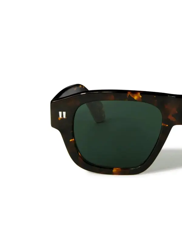 Off-White Providence Geometric Frame Sunglasses