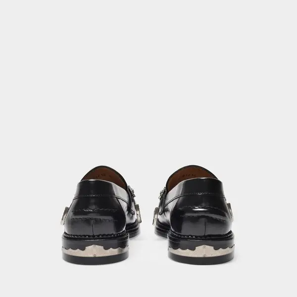 TOGA VIRILIS Studded Leather Loafers