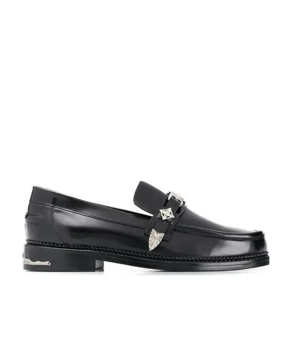TOGA VIRILIS Studded Leather Loafers
