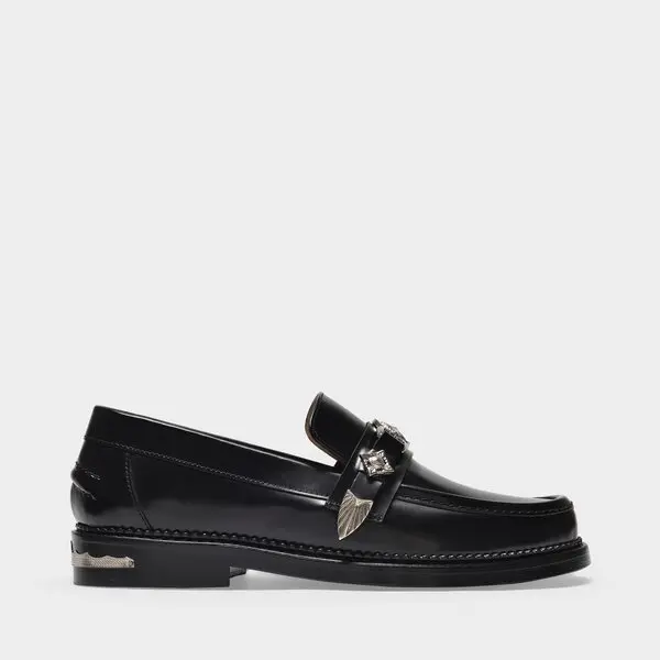 TOGA VIRILIS Studded Leather Loafers
