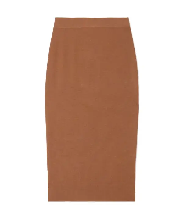 Saint Laurent High Waist Pencil Skirt