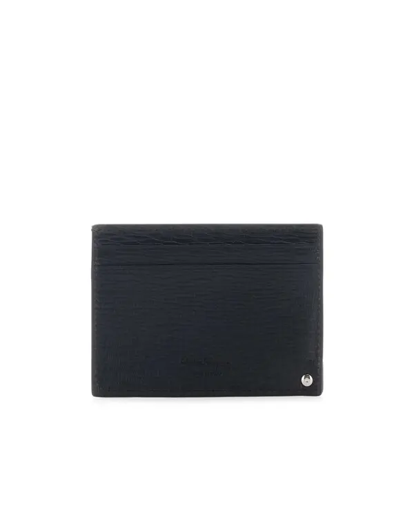 FERRAGAMO Logo Wallet - Deep Ocean