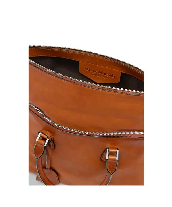 MAISON MARGIELA 5ac Loved To Death Medium Tote Bag - Brown