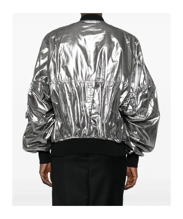 Junya Watanabe Zip-up Bomber Jacket - Gray
