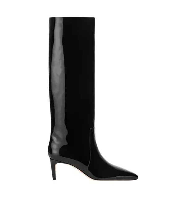 Paris Texas 60mm Pointed-toe Knee-high Boots - Black