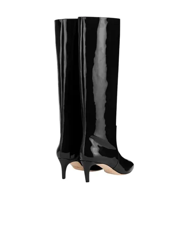Paris Texas 60mm Pointed-toe Knee-high Boots - Black