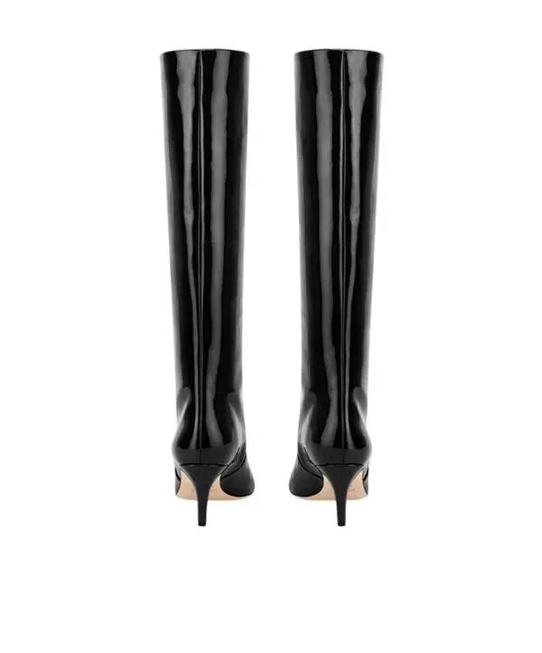 Paris Texas 60mm Pointed-toe Knee-high Boots - Black