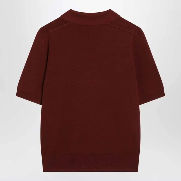 Burberry Short Sleeved Knitted Polo Shirt