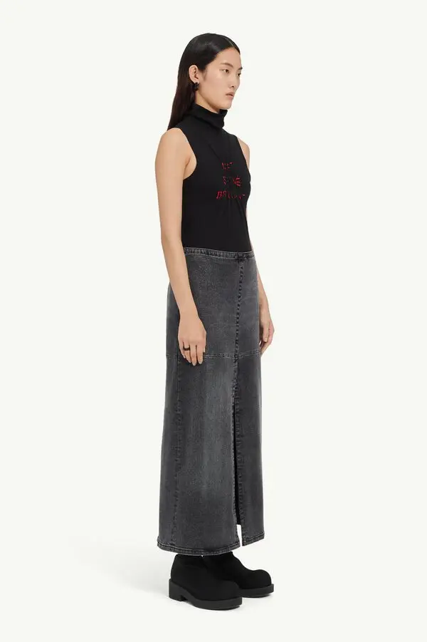 MAISON MARGIELA Long Denim Skirt