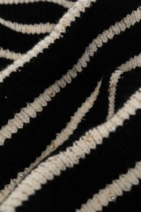 Balmain Logo Plaque Monogram Scarf
