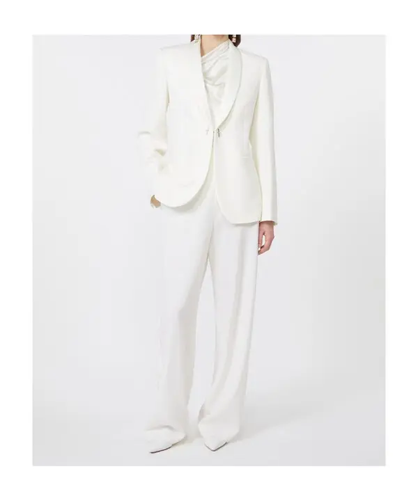 Max Mara High-waisted Wool Trousers