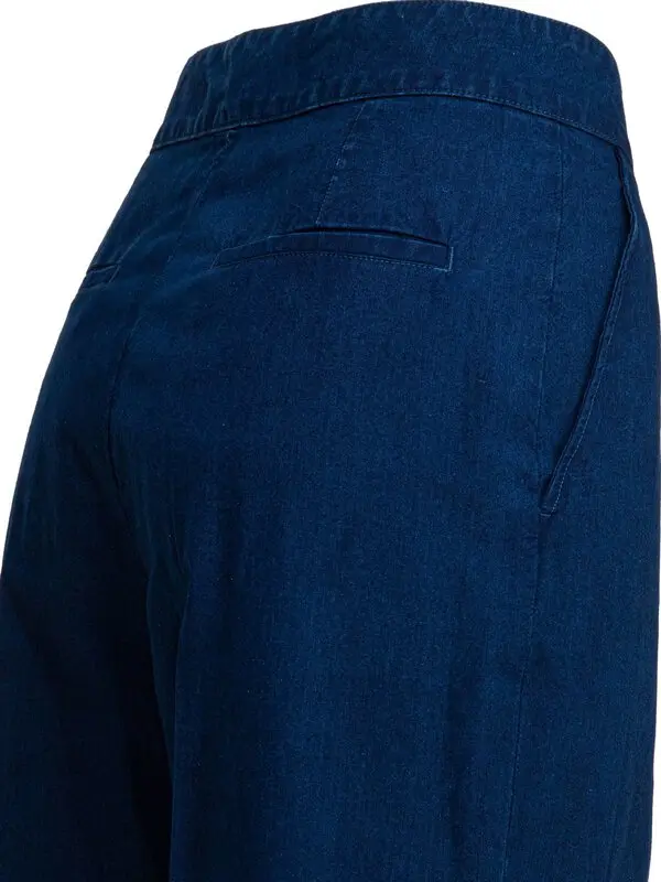 Valentino Garavani Button Detailed Straight Leg Jeans