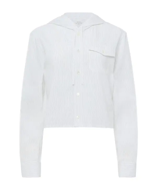 J.W.ANDERSON Cropped Hooded Shirt