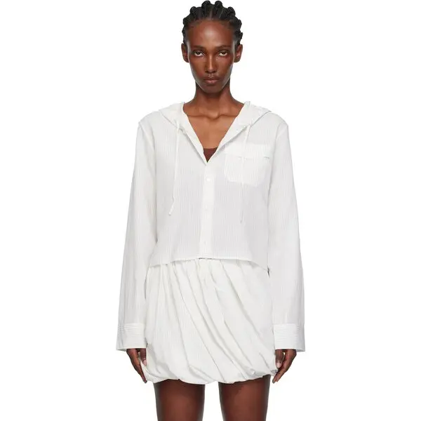 J.W.ANDERSON Cropped Hooded Shirt