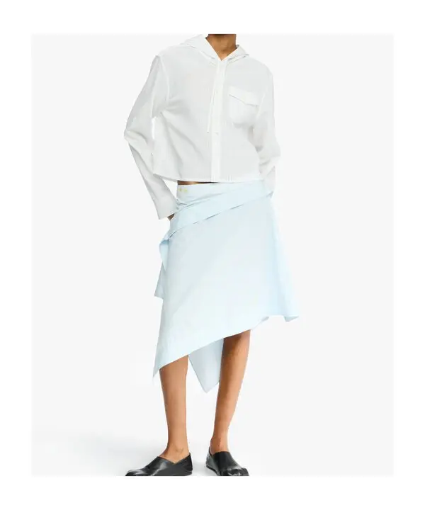 J.W.ANDERSON Cropped Hooded Shirt
