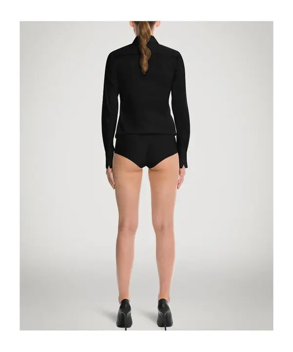 Wolford London Shirt-style Bodysuit