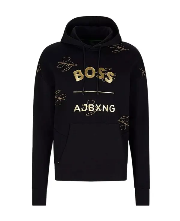 Hugo Boss Logo Print Hoodie
