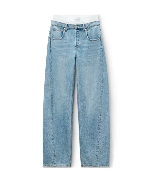 Alexander Wang Boxer Balloon Jeans - Gradient Indigo
