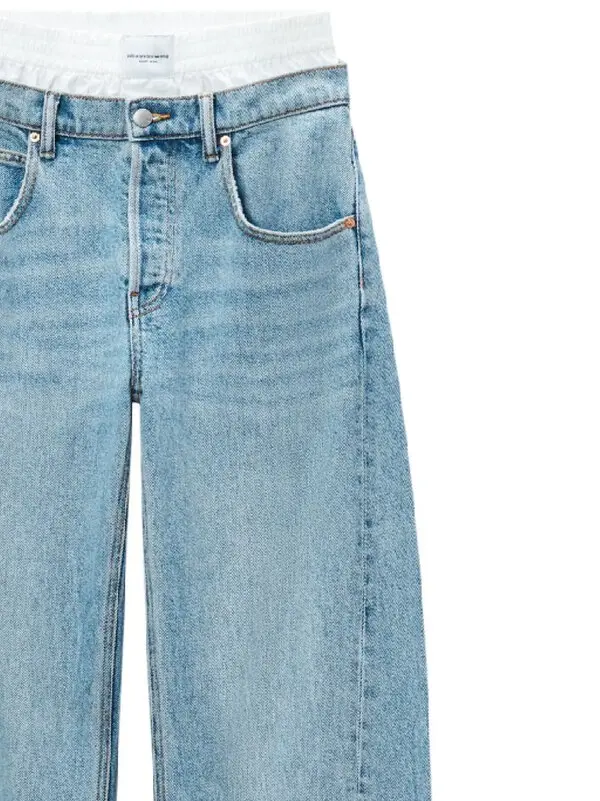 Alexander Wang Boxer Balloon Jeans - Gradient Indigo