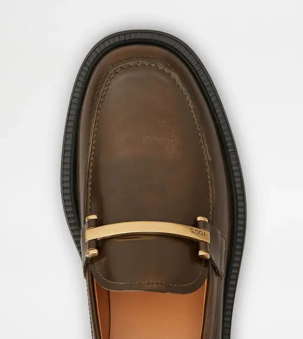 TOD'S Bar Detail Loafers