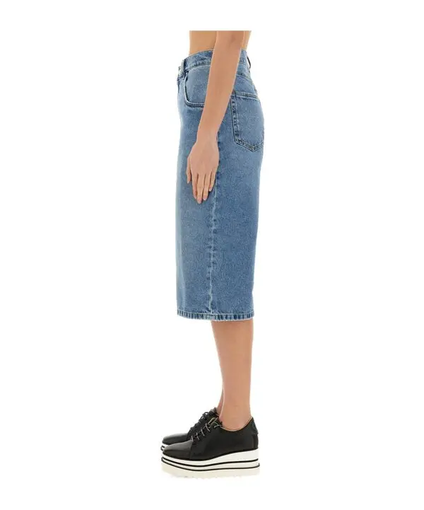 Stella McCartney Straight Leg Denim Culottes