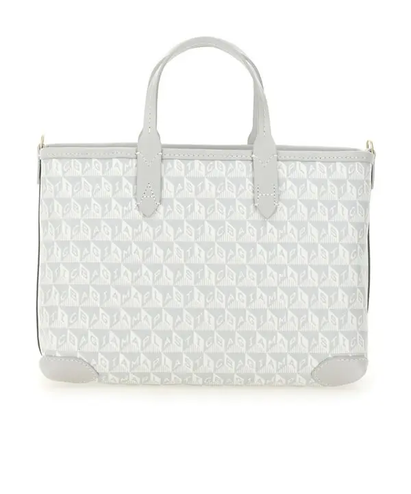 ANYA HINDMARCH Smiley Face Tote Bag - White