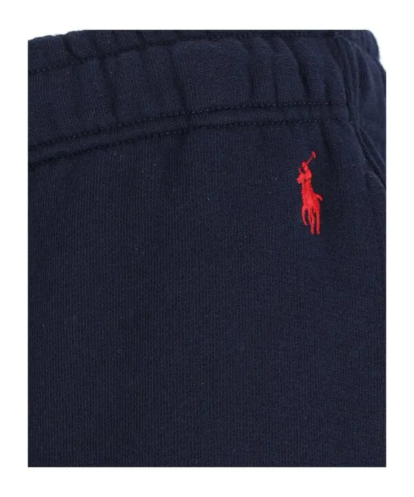 Polo Ralph Lauren Embroidered Drawstring Shorts - Black