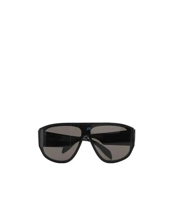 Alexander McQueen Mask Frame Sunglasses - Black