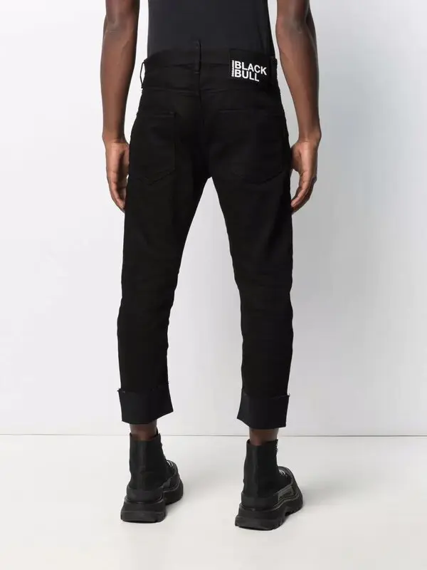 Dsquared2 Logo Patch Jeans