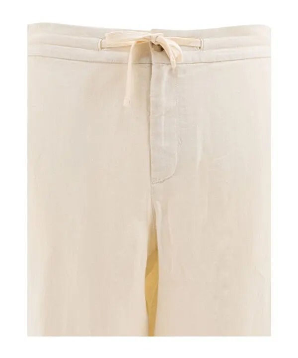 Vince Drawstring Relaxed Fit Pants - Nude