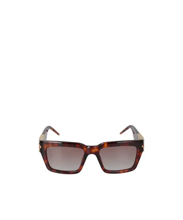 Casablanca Geometric Frame Sunglasses