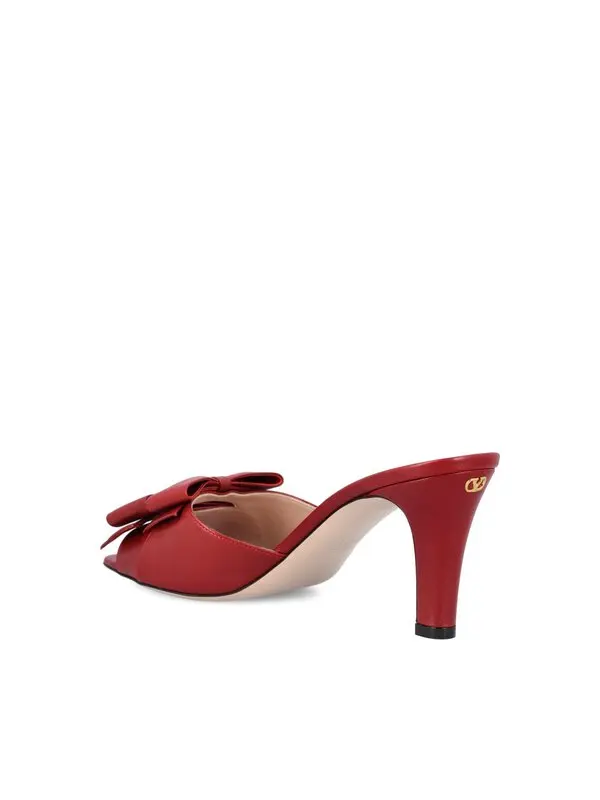 Valentino Garavani Bow Detailed Open Toe High Heel Sandals