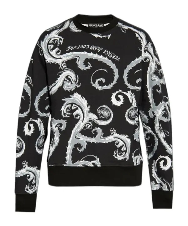 Versace Cotton Sweatshirt - Black