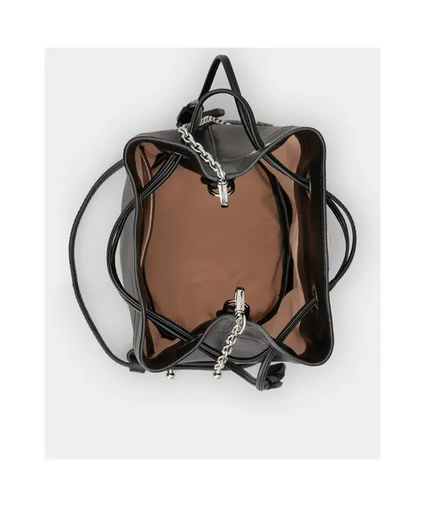 ROGER VIVIER Embellished Buckle Bucket Bag