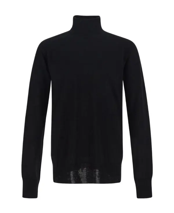 JIL SANDER Ribbed Turtleneck Sweater