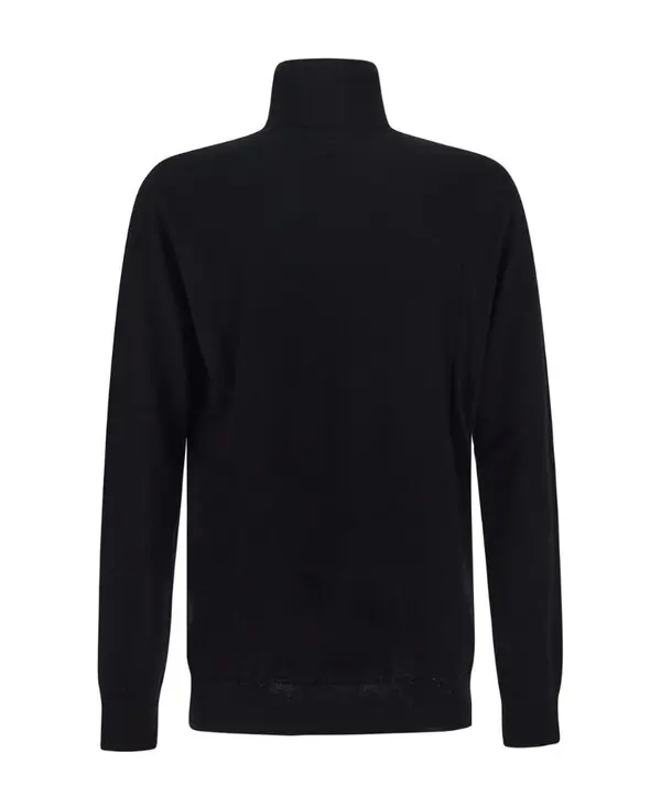 JIL SANDER Ribbed Turtleneck Sweater