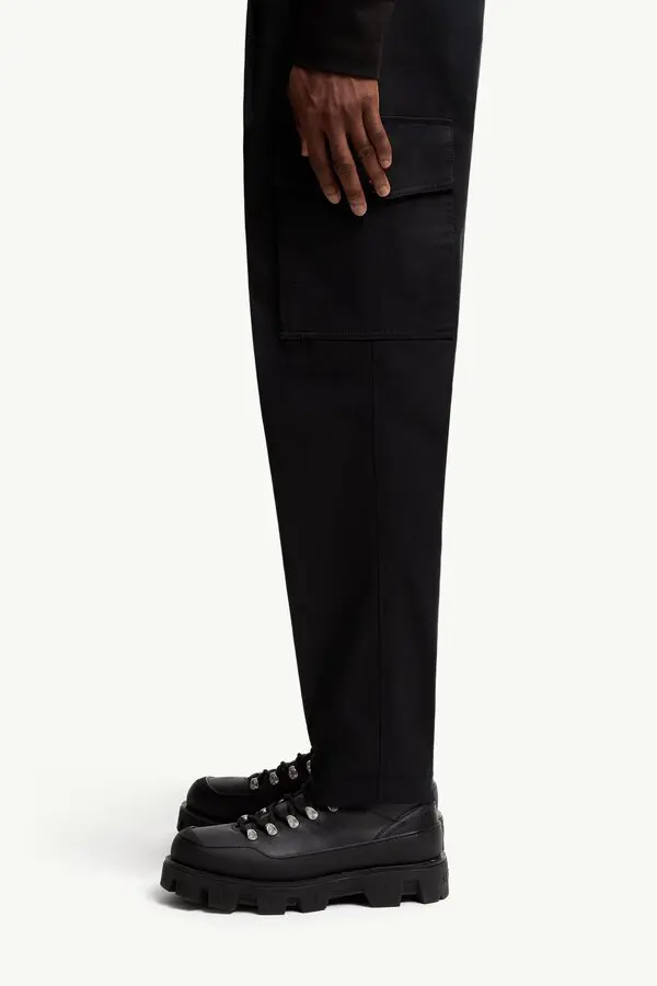 Moncler Gabardine Cargo Trousers