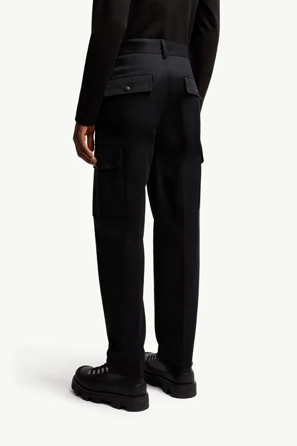 Moncler Gabardine Cargo Trousers
