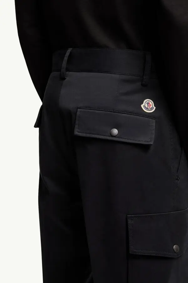 Moncler Gabardine Cargo Trousers