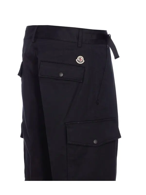 Moncler Gabardine Cargo Trousers