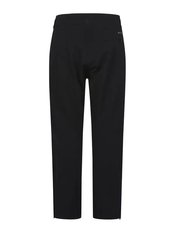 Moncler Nylon Ski Trousers With Belt And Zippers