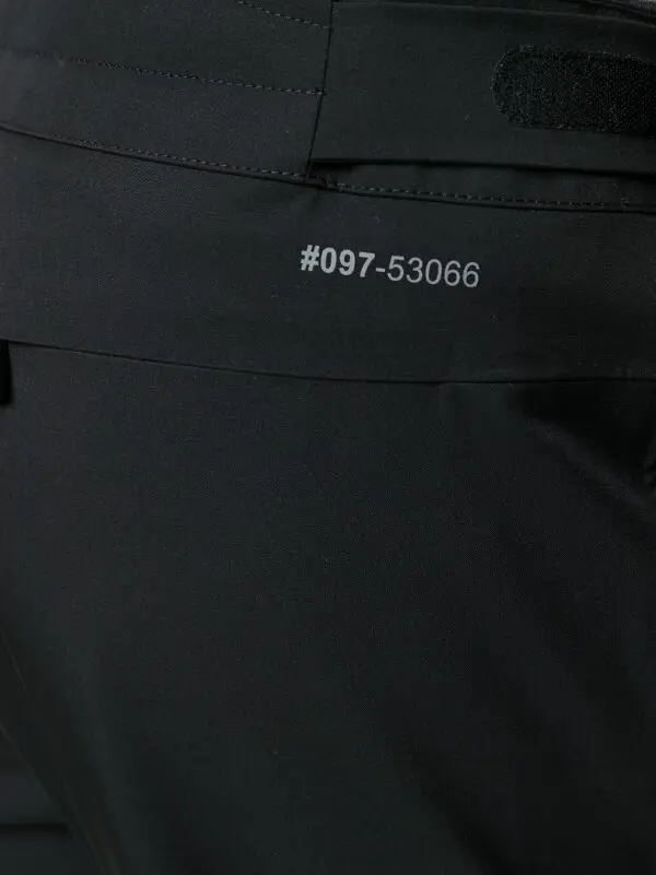 Moncler Nylon Ski Trousers With Belt And Zippers