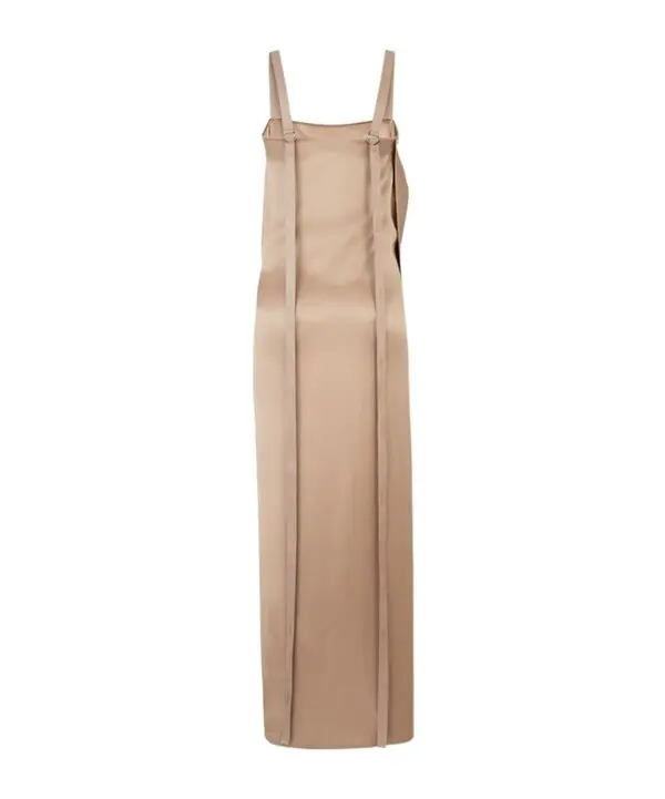 Fendi Flowing Long Sleeveless Dress