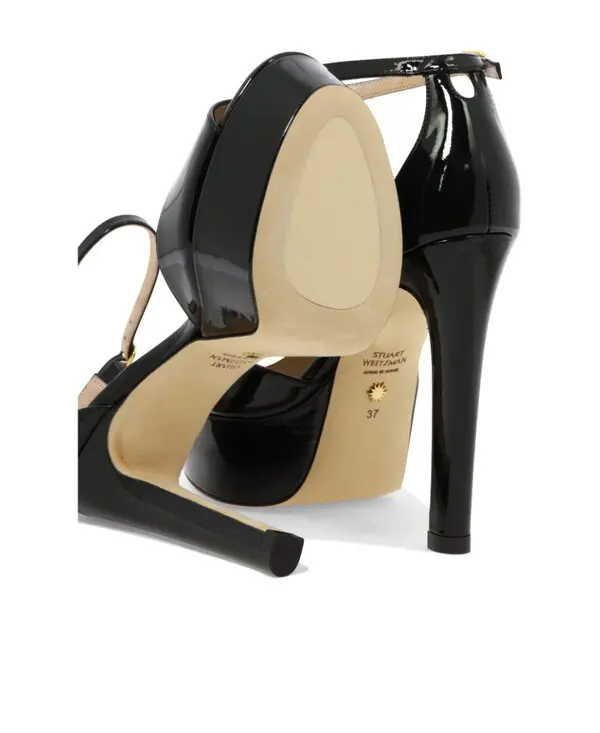 STUART WEITZMAN Disco Platform" High-heeled Sandals - Black
