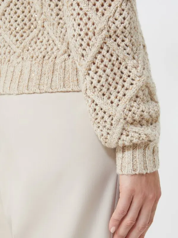 Max Mara Ellade Crewneck Jumper - Beige