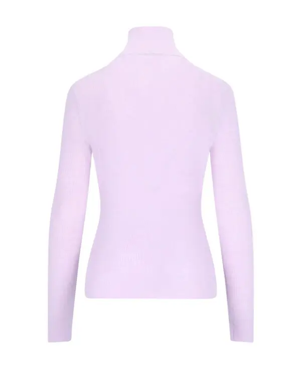 Bottega Veneta Ribbed Turtleneck Long-sleeve Sweater