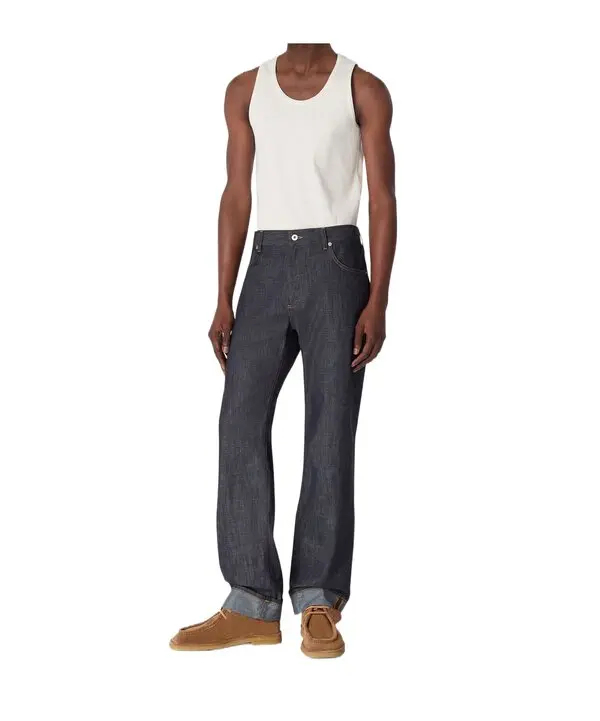 Bottega Veneta Wide Leg Jeans - Indigo