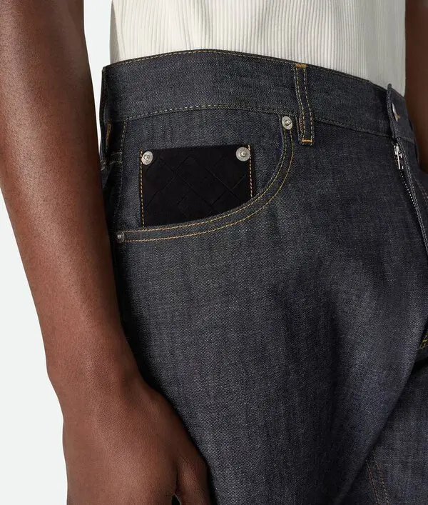 Bottega Veneta Wide Leg Jeans - Indigo